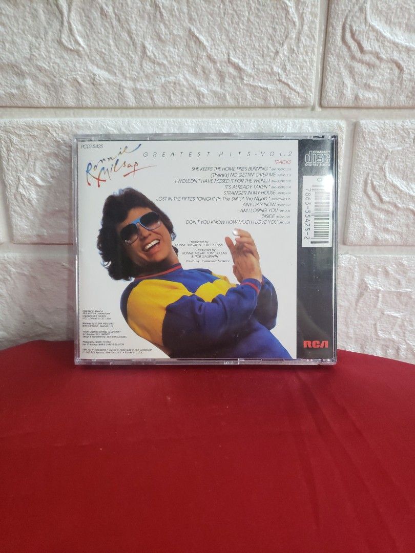 CD COUNTRY / 1985 US PRESS - RONNIE MILSAP _ GREATEST HITS VOL 2 ...