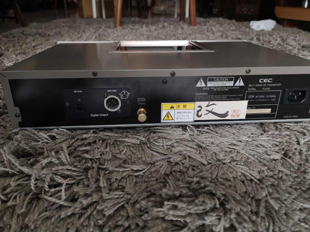CEC TL 5100 Belt Drive CD Transport, Audio, Other Audio Equipment on Carousell
