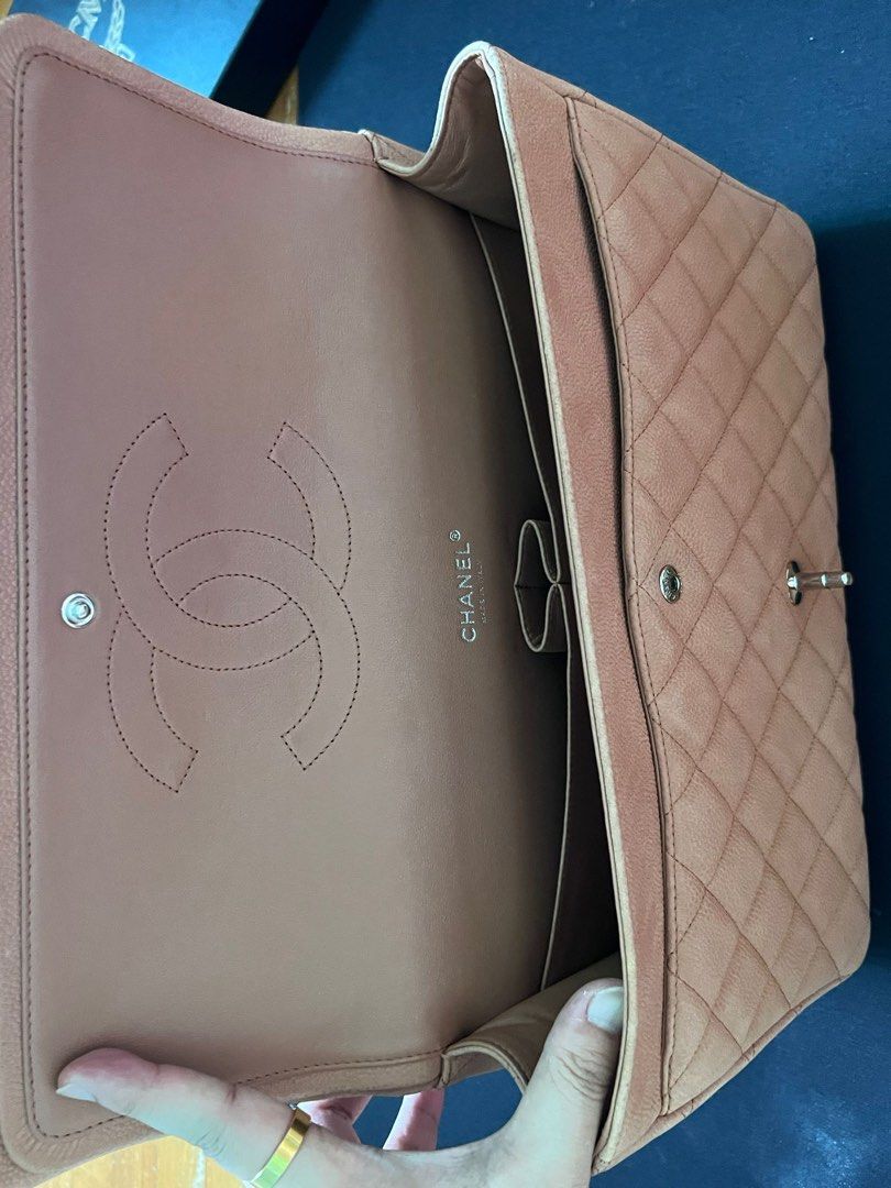 Chanel Double Flap Jumbo, Luxury, Bags & Wallets on Carousell