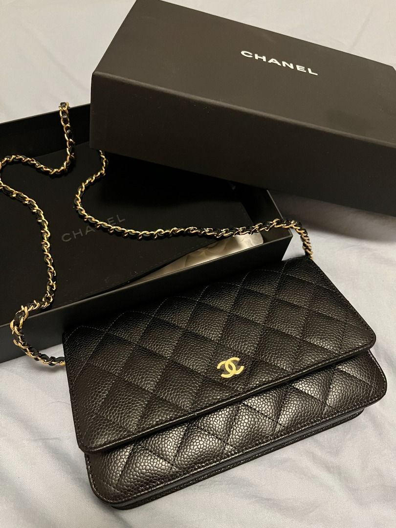 chanel woc, Women's Fashion, Bags & Wallets, Clutches on Carousell