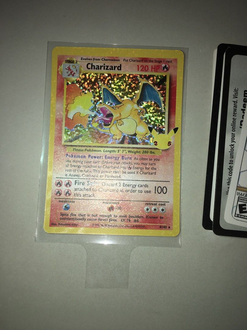 Charizard celebration 25th anniversary brilliant star darkness ablaze ...