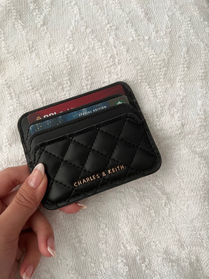 Charles & Keith Card Holder, Women's Fashion, Bags & Wallets, Wallets ...