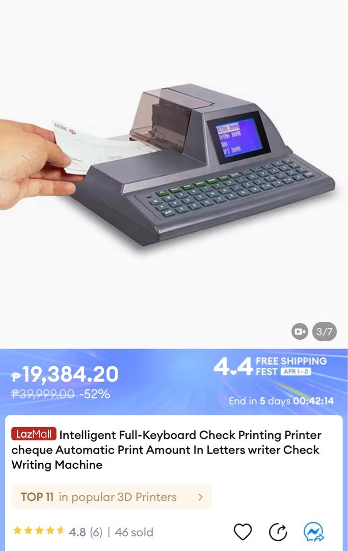 Check printer on Carousell