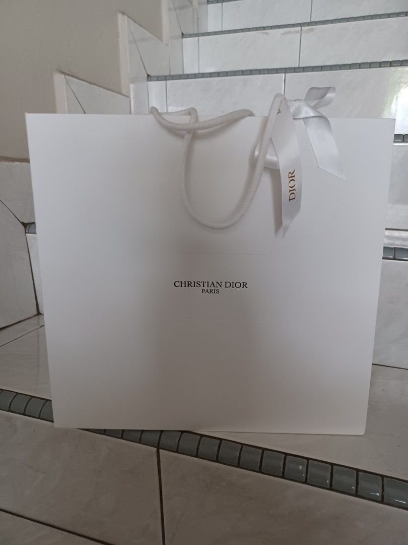 Christian Dior Paper Bag, Hobbies & Toys, Collectibles & Memorabilia ...