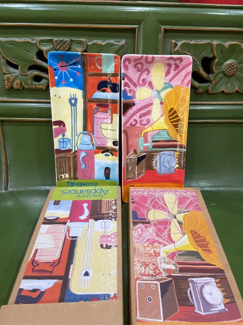 CK Tang Limited Edition hand-painted ceramic plates, Hobbies & Toys ...
