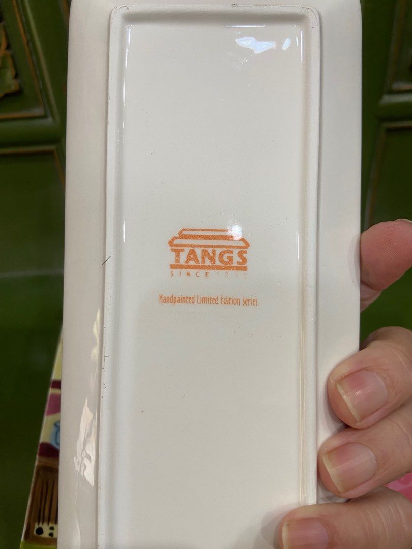 CK Tang Limited Edition hand-painted ceramic plates, Hobbies & Toys ...