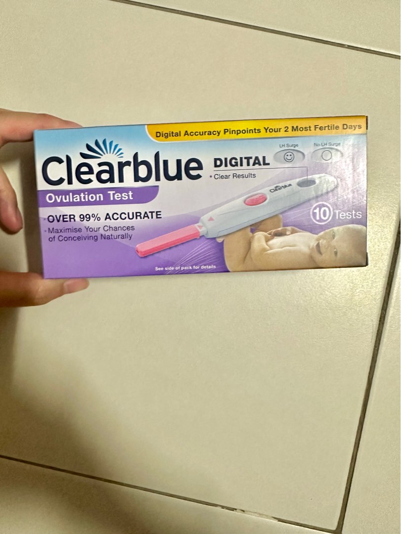 Clearblue Ovulation Kit + Free Kits, Babies & Kids, Maternity Care on ...