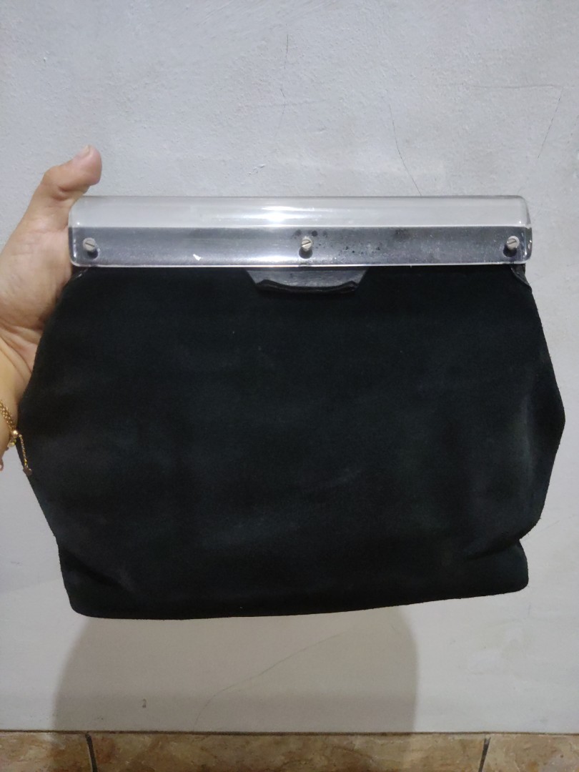 Clucth emporio armani, Barang Mewah, Tas & Dompet di Carousell