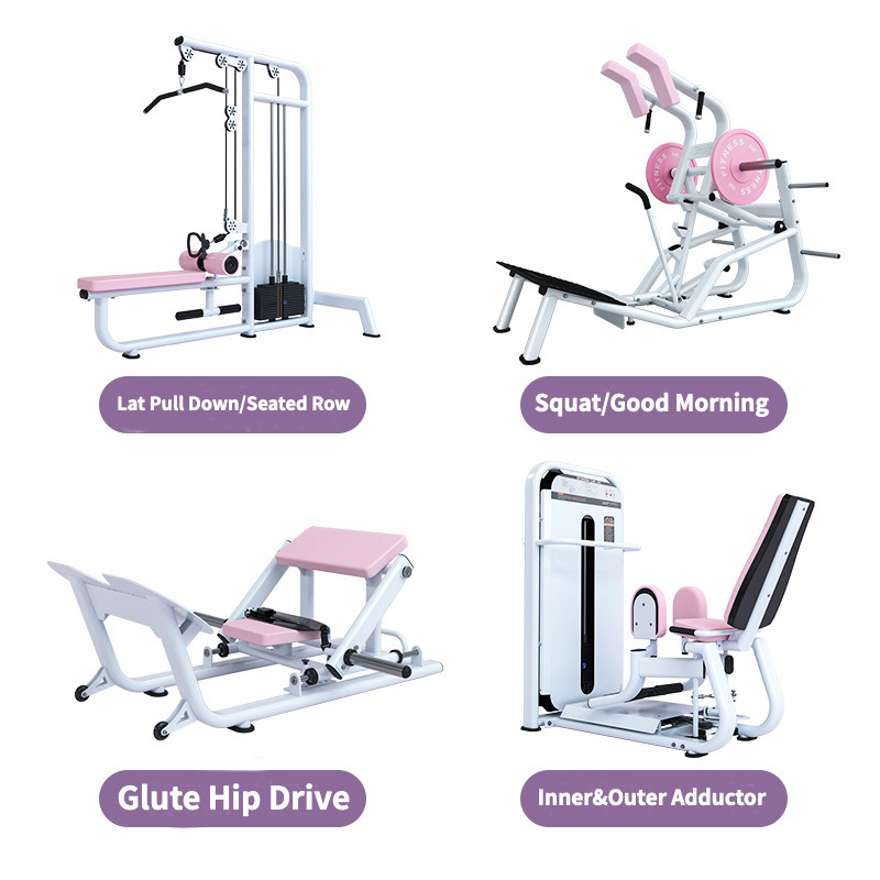 Commercial Gym Outfitter Barbell Dumbbell Machines Multi Functional ...