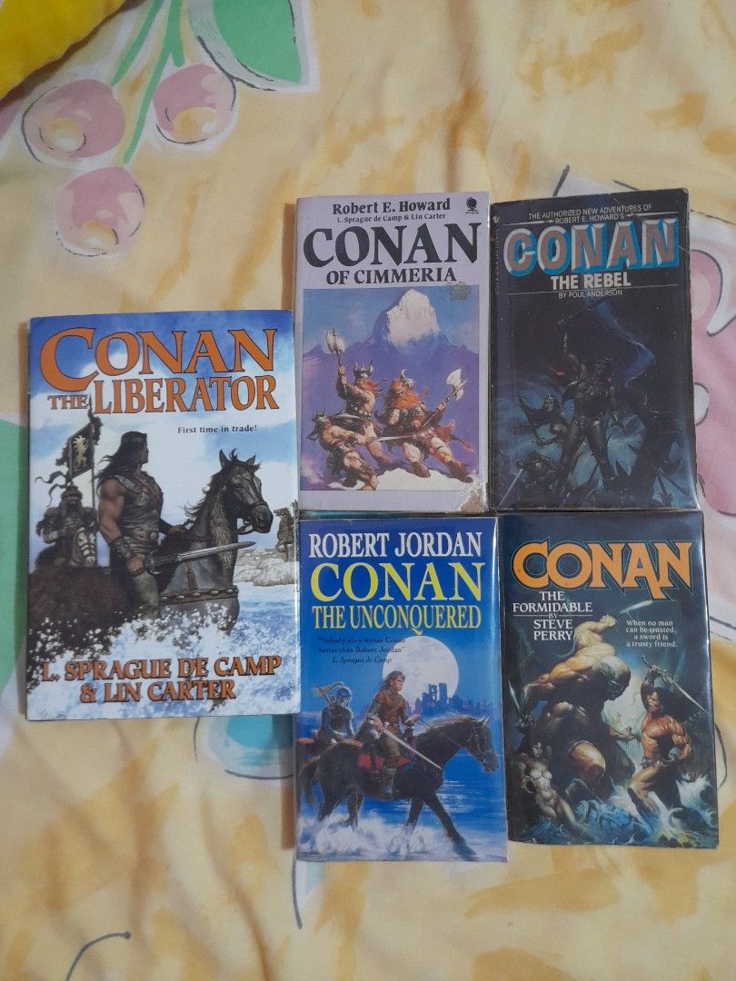 Conan adventure novels books storybooks not gamebooks, Hobbies & Toys ...