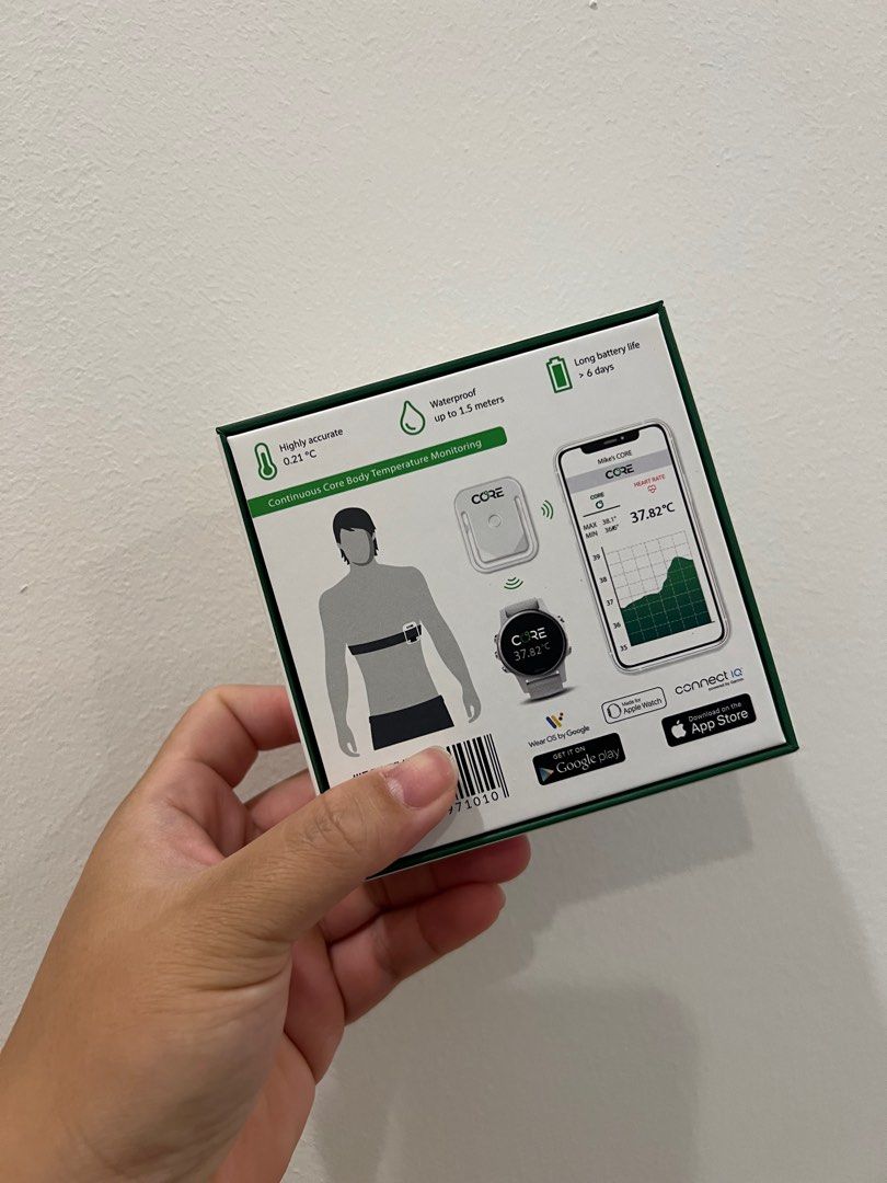CORE Sensor Body Temperature Monitor, Sports Equipment, Other Sports ...