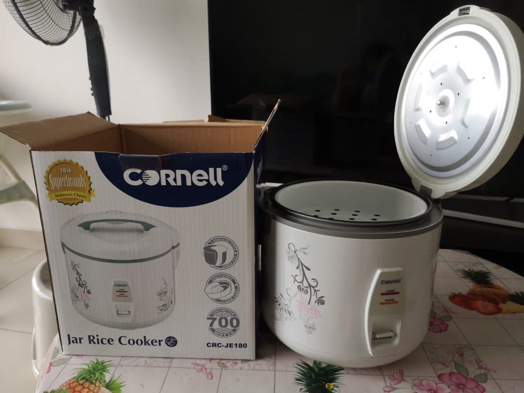 Cornell Rice Cooker 1.8L, TV & Home Appliances, Kitchen Appliances ...