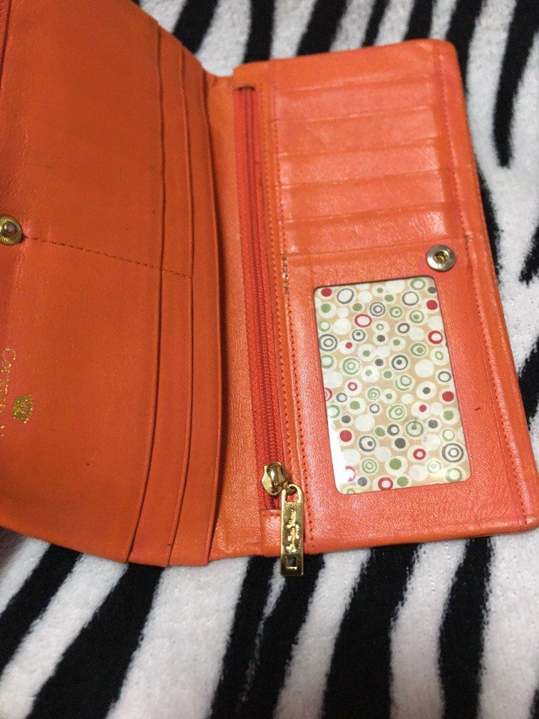 Countess Mara Genuine Leather Bifold Wallet, Women's Fashion, Bags ...