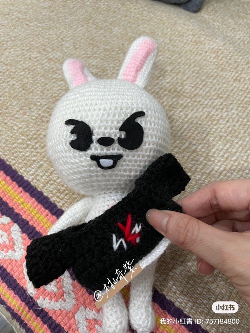 Crochet Leebit SKZOO, Hobbies & Toys, Memorabilia & Collectibles, K ...