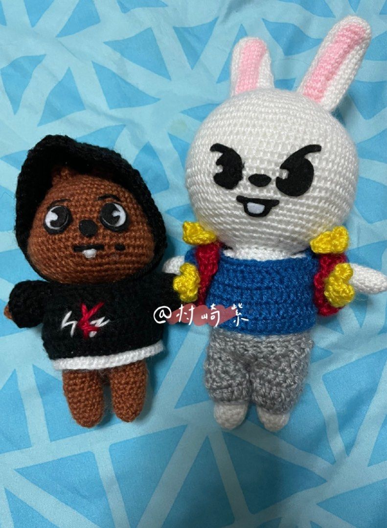 Crochet Leebit SKZOO, Hobbies & Toys, Memorabilia & Collectibles, K ...