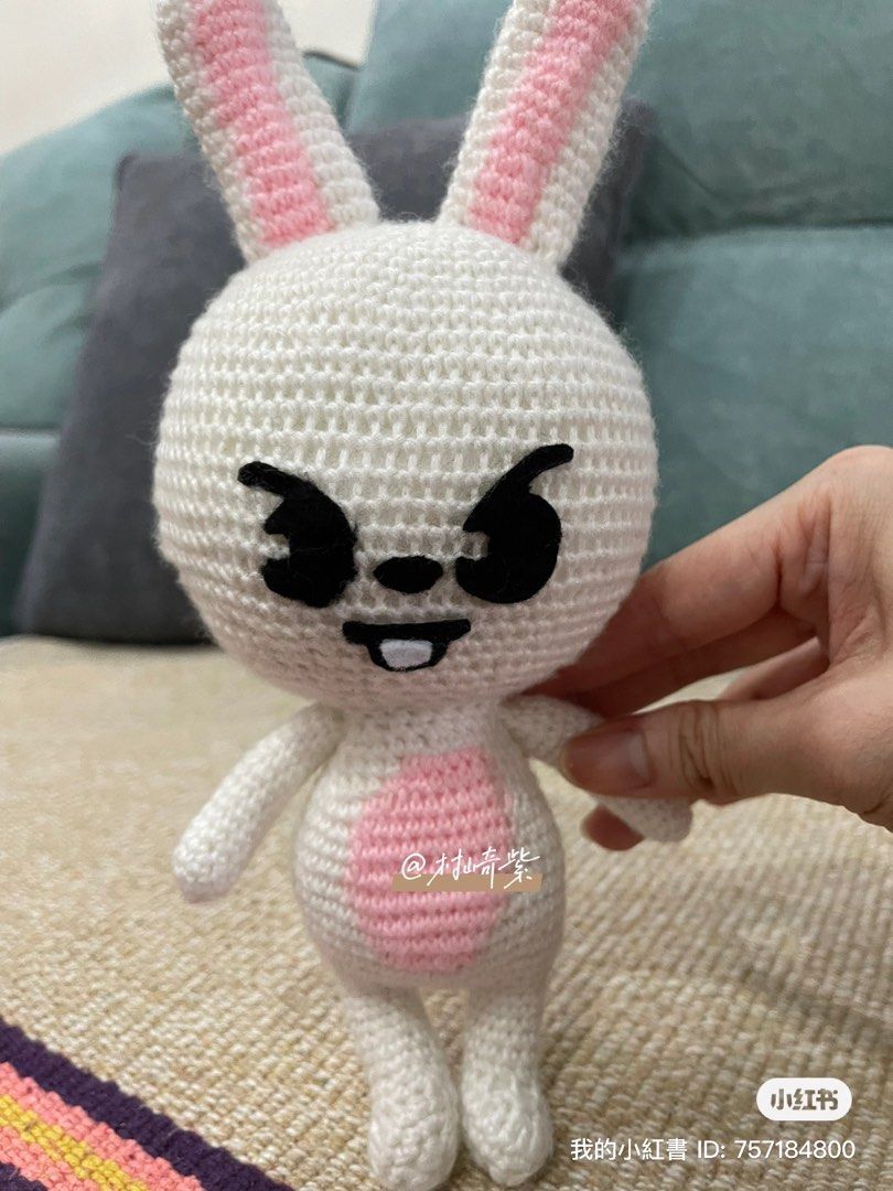 Crochet Leebit SKZOO, Hobbies & Toys, Memorabilia & Collectibles, K ...