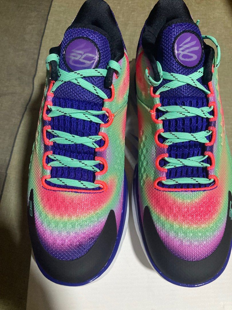 Curry 1 Low Flotro Northern Lights, Men's Fashion, Footwear, Sneakers on Carousell