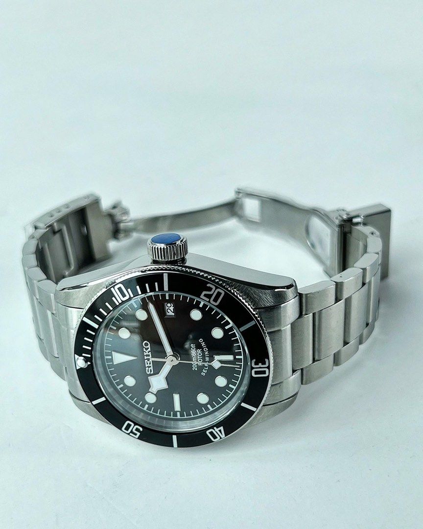 Custom Seiko Mod Black Bay Heritage in 41mm, Men's Fashion, Watches ...
