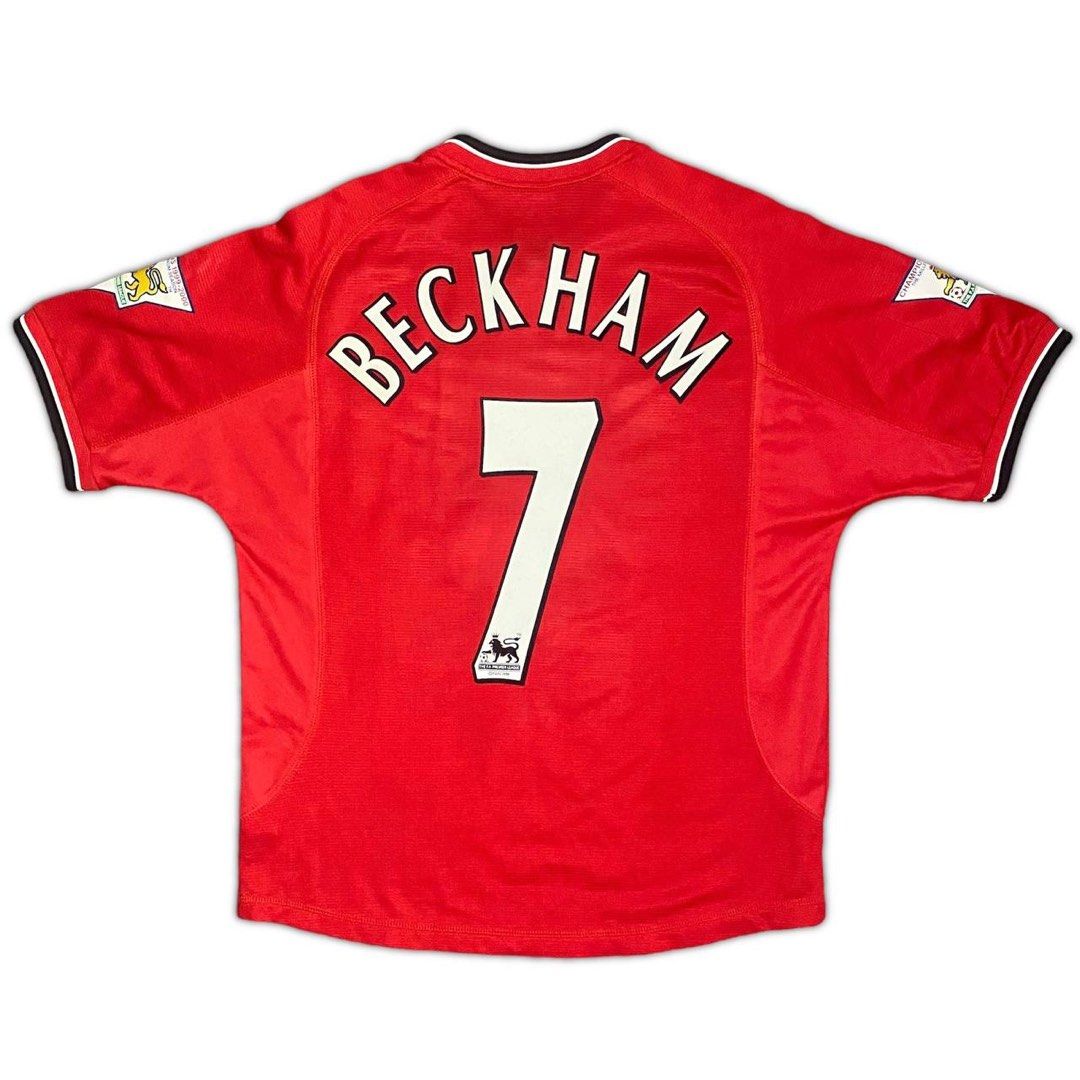 DB7 David Beckham Manchester United 2000-2001 soccer/football jersey ...