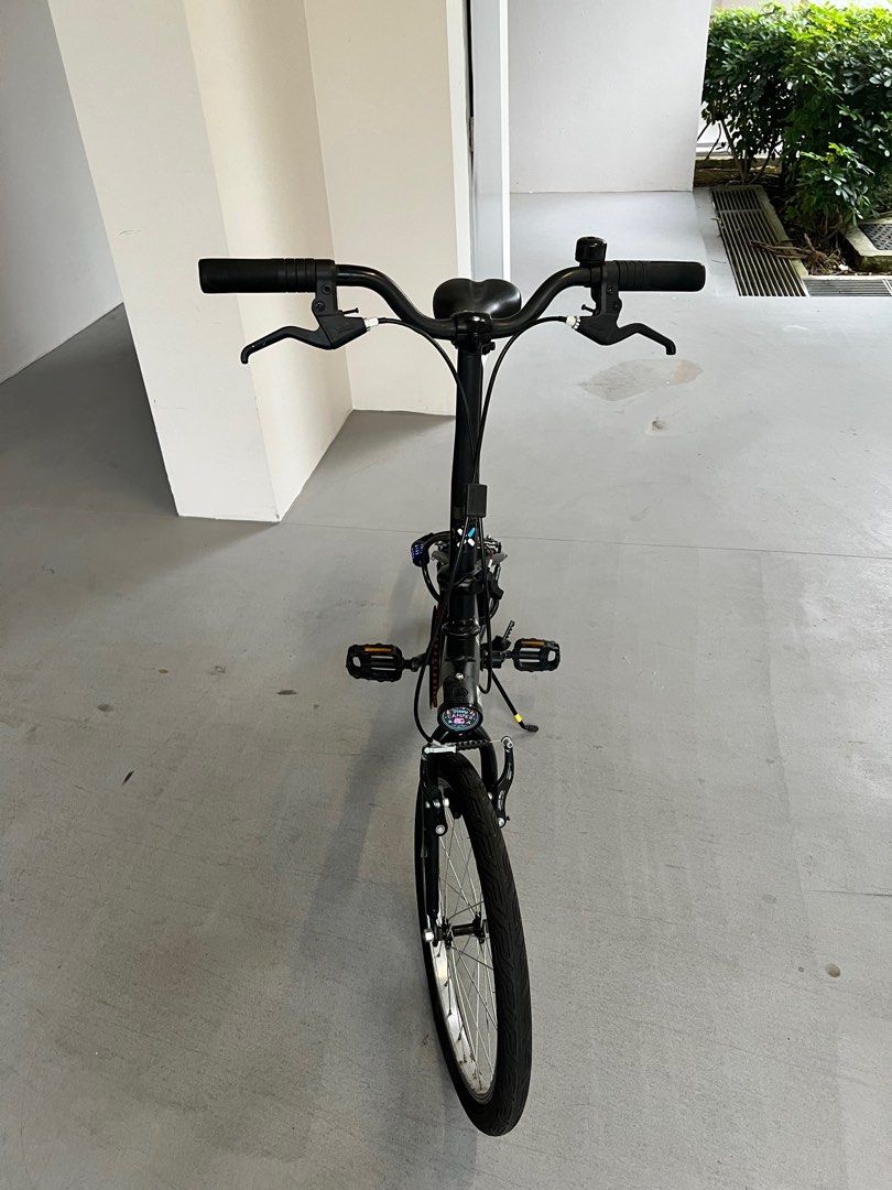 Decatlon Bike - Btwin Tilt 100 Single Speed folding bike, Sports ...