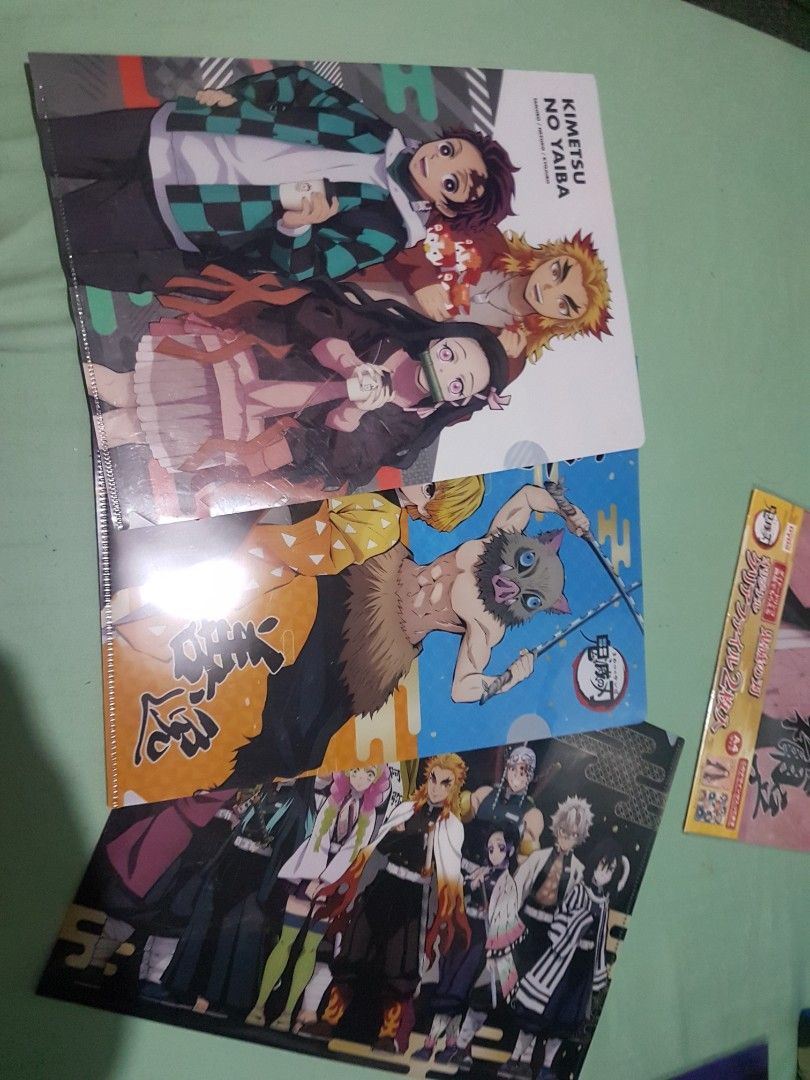 Demon slayer kimetsu no yaiba merch set take all, Hobbies & Toys ...