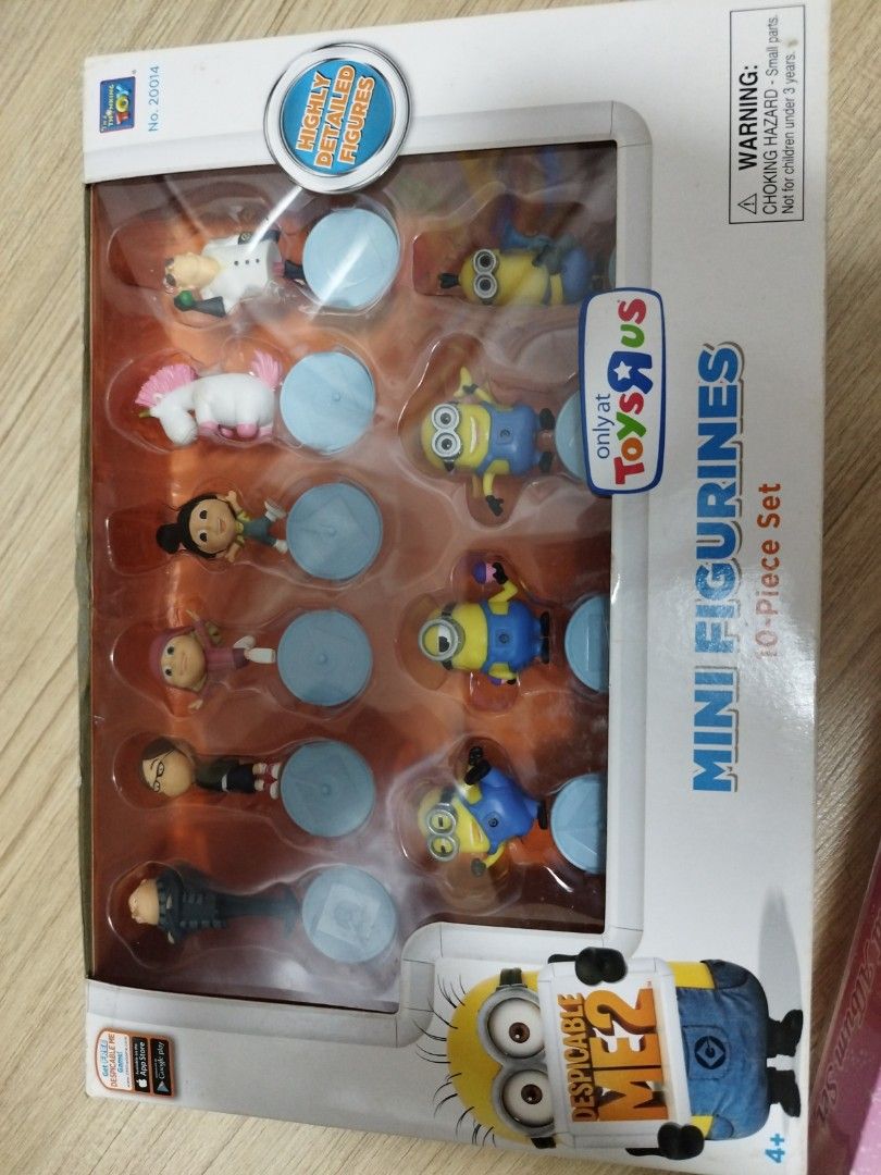 Despicable ME2 mini figurines, Hobbies & Toys, Toys & Games on Carousell
