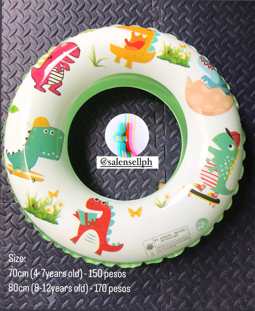 Dinosaur Ring Floater / Salbabida, Hobbies & Toys, Travel, Travel ...