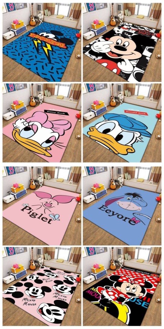 Disney carpet for decorating your house 100% actual photos of our ...