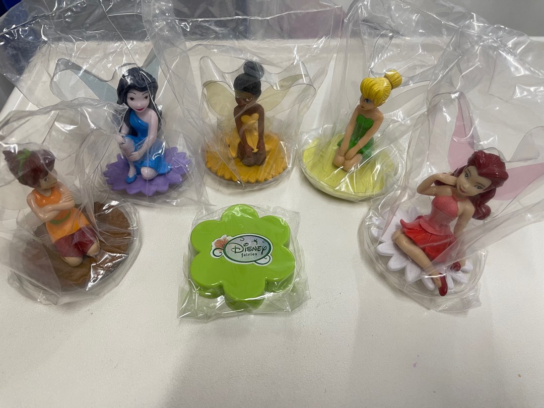 Decopac Cake Topper Disney Fairies Figurine Stamper Set - 5 PCs plus ...