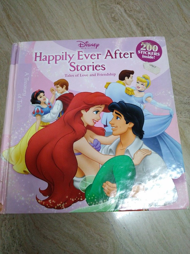 Disney Princess Happily Ever After Stories, Hobbies & Toys, Books & Magazines, Children's Books ...