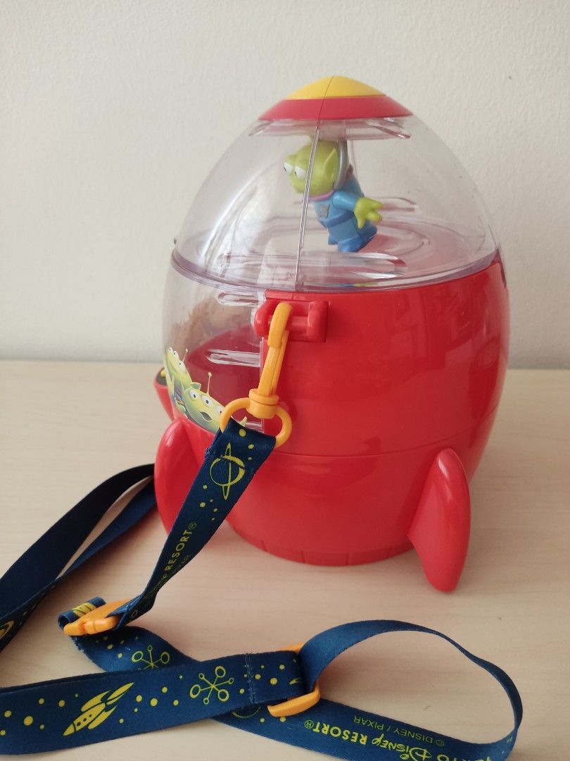 Disney Toy Story Alien Little Green Men Popcorn Bucket and Candy Case ...