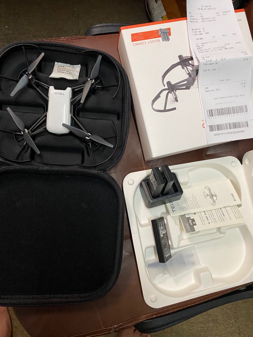 DJI Tello Boost Combo Drone - Complete with box & receipt. May case pa ...
