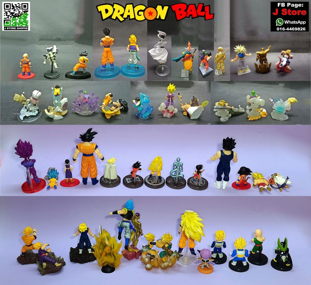 Dragonball figure collection 3 ( J Store ), Hobbies & Toys, Toys ...