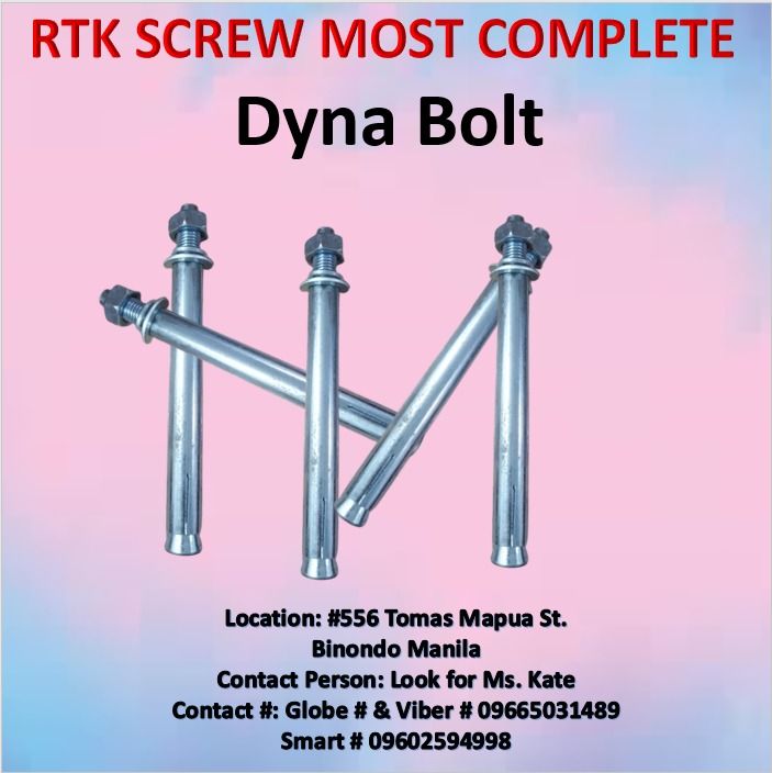 Dyna Bolt, Commercial & Industrial, Construction Tools & Equipment on ...