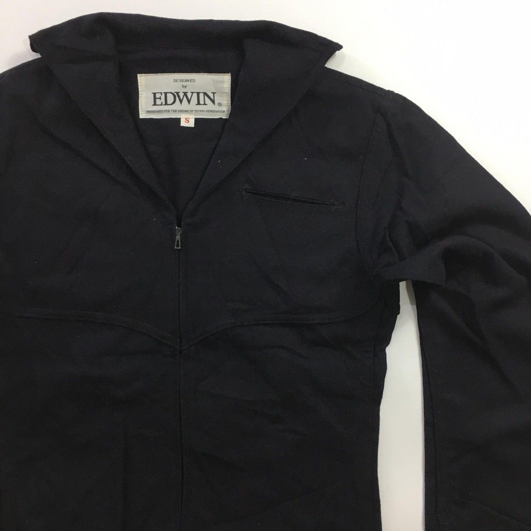 Edwin Shawl Collar Military Wool Jacket(cropped fit) on Carousell