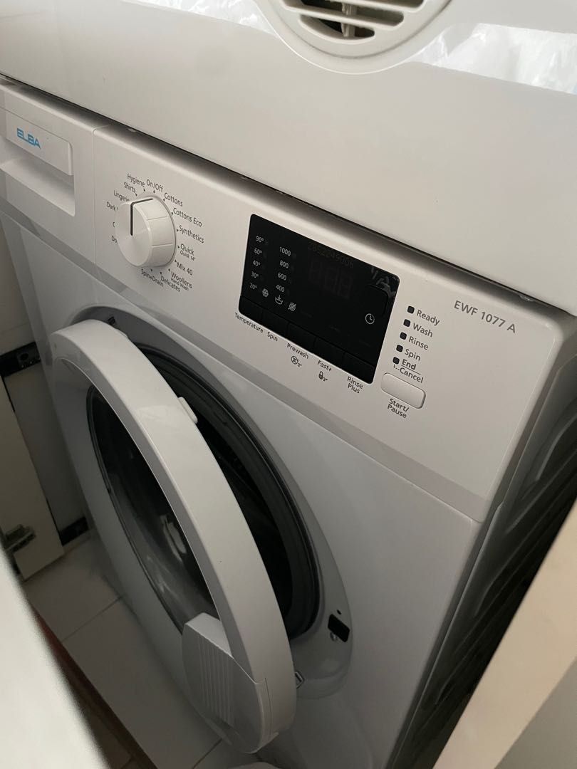 ELBA washing machine, TV & Home Appliances, Washing Machines and Dryers ...