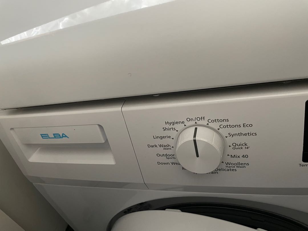 ELBA washing machine, TV & Home Appliances, Washing Machines and Dryers ...