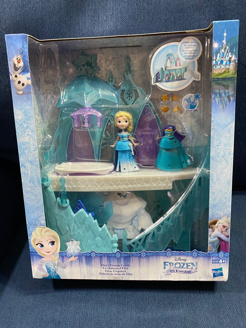Elsa Frozen Castle, Hobbies & Toys, Toys & Games on Carousell