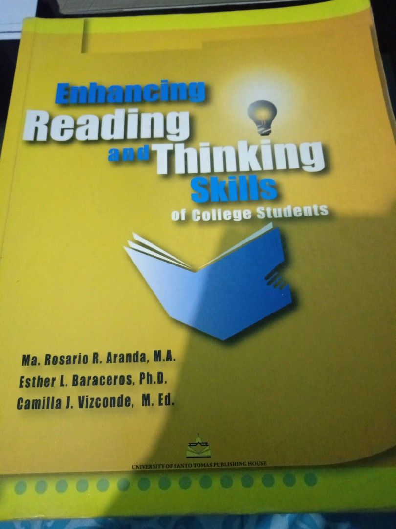 Enhancing Reading and Thinking Skills of College Students by Aranda ...