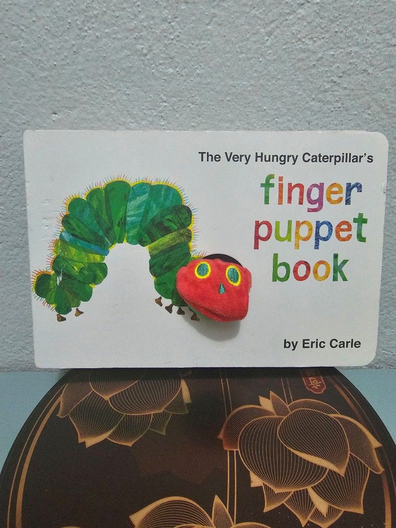 Eric Carle The Very Hungry Catterpillar finger puppet book on Carousell