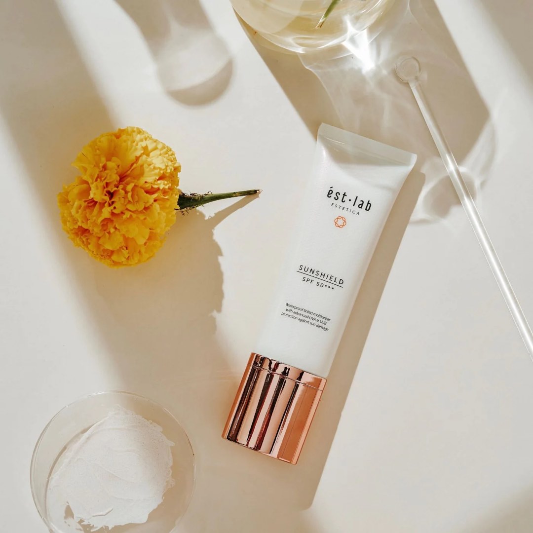Est Lab Sunshield SPF50 Estetica, Beauty & Personal Care, Face, Face ...