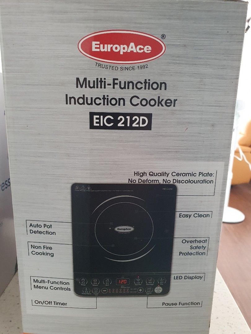 EuroPace multi function induction cooker (EIC 212D) + FREE HOTPOT, TV ...