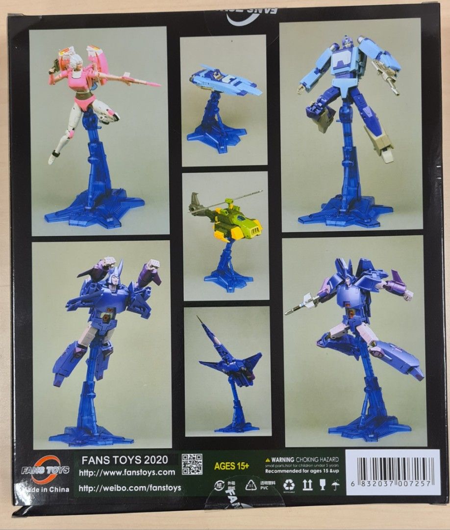 Fanstoys FT-24 Rouge with Fanstoys Universal Stand (not G1 Arcee ...