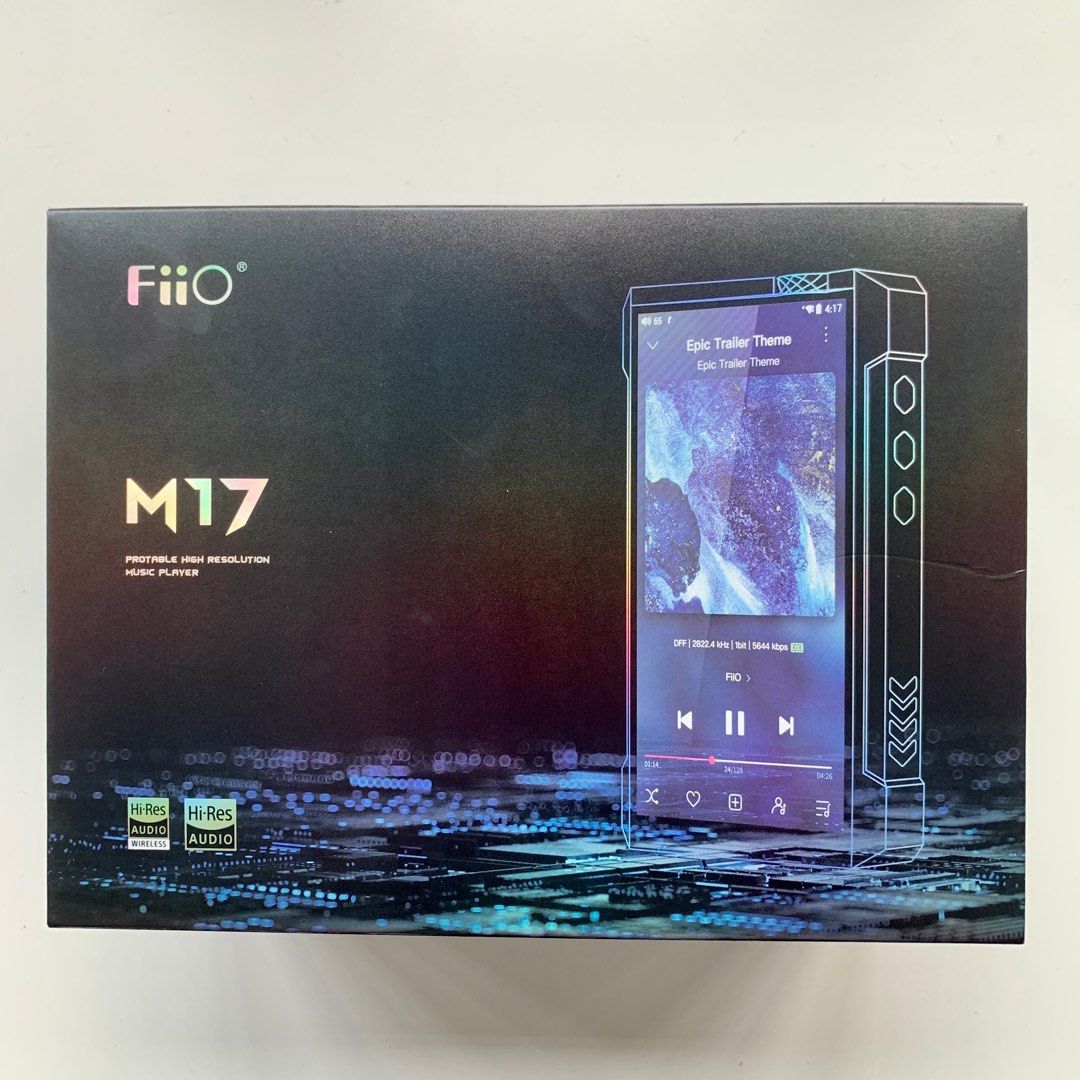 FiiO M17 High-Res Digital Audio Player, Audio, Portable Music Players on Carousell