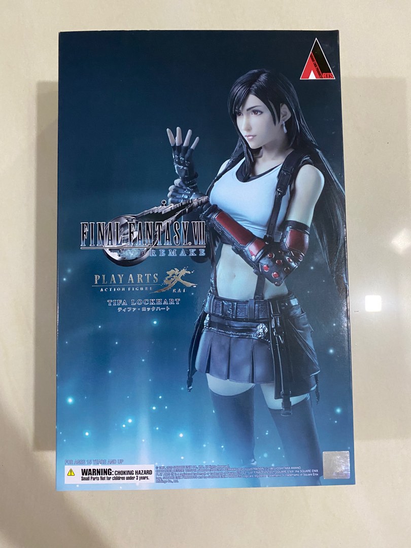 Final Fantasy VII Remake Play Arts Kai Tifa, Hobbies & Toys, Toys & Games on Carousell
