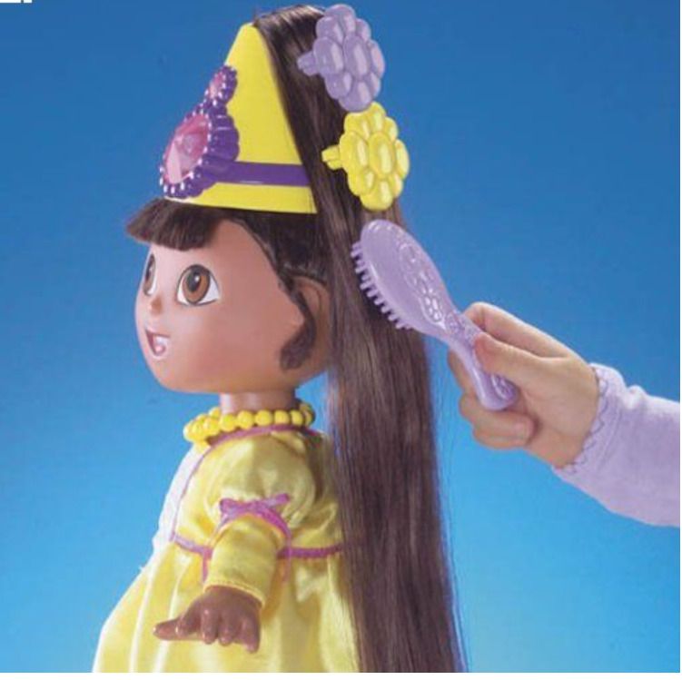 Fisher-Price - Dora Magic Hair Fairytale (Arabic), Hobbies & Toys ...