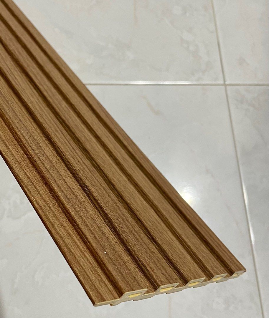 AFFORDABLE WPC FLUTED PANELS (Clips & Glue incl.), Furniture & Home ...