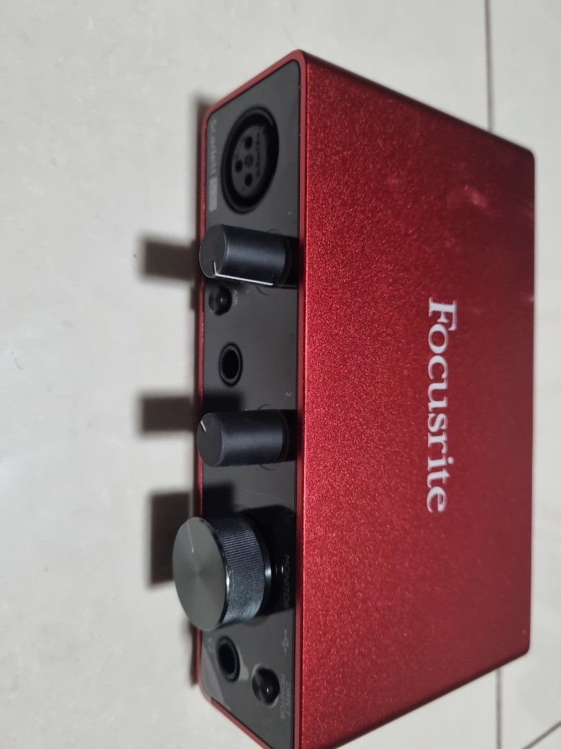 Focusrite, Audio, Portable Audio Accessories on Carousell