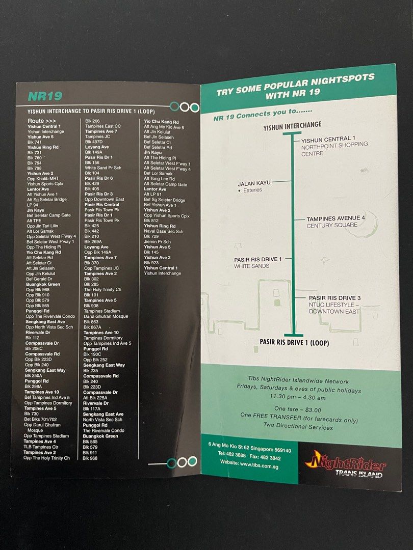 [For Trade Only] Trans Island NightRider NR19 Service Guide, Hobbies ...