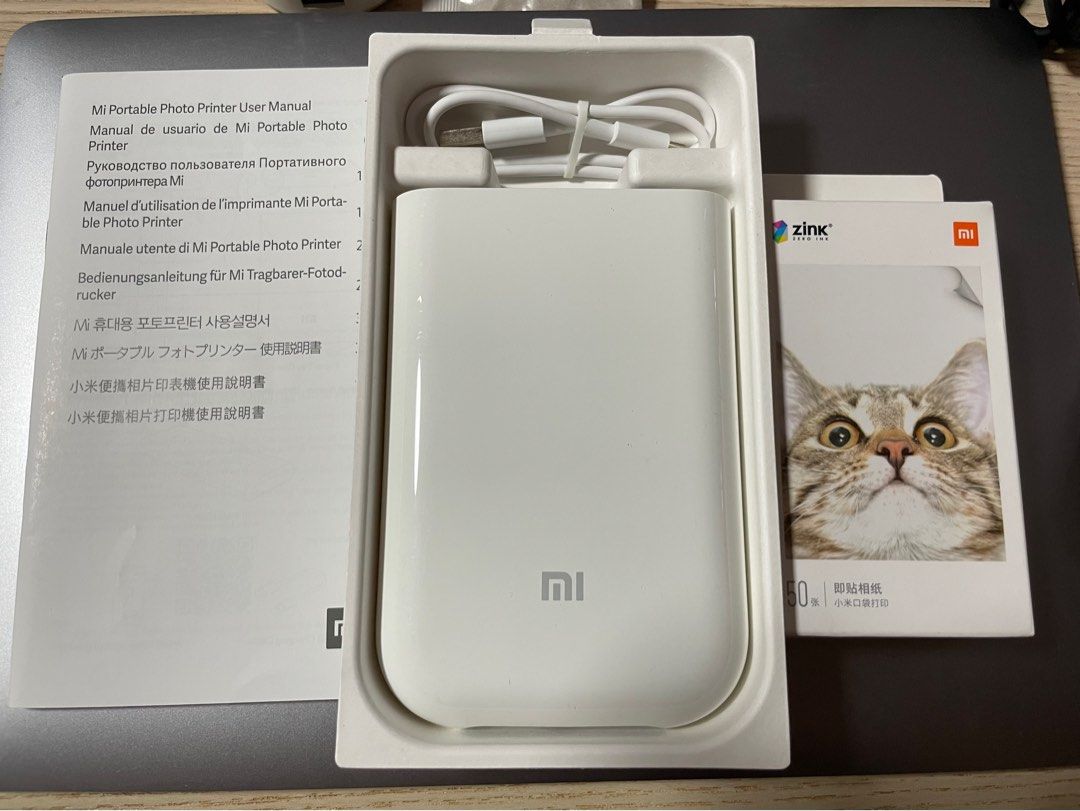 Free Mail! Mi Portable Photo Printer + Free Zink Photo Paper, Computers ...